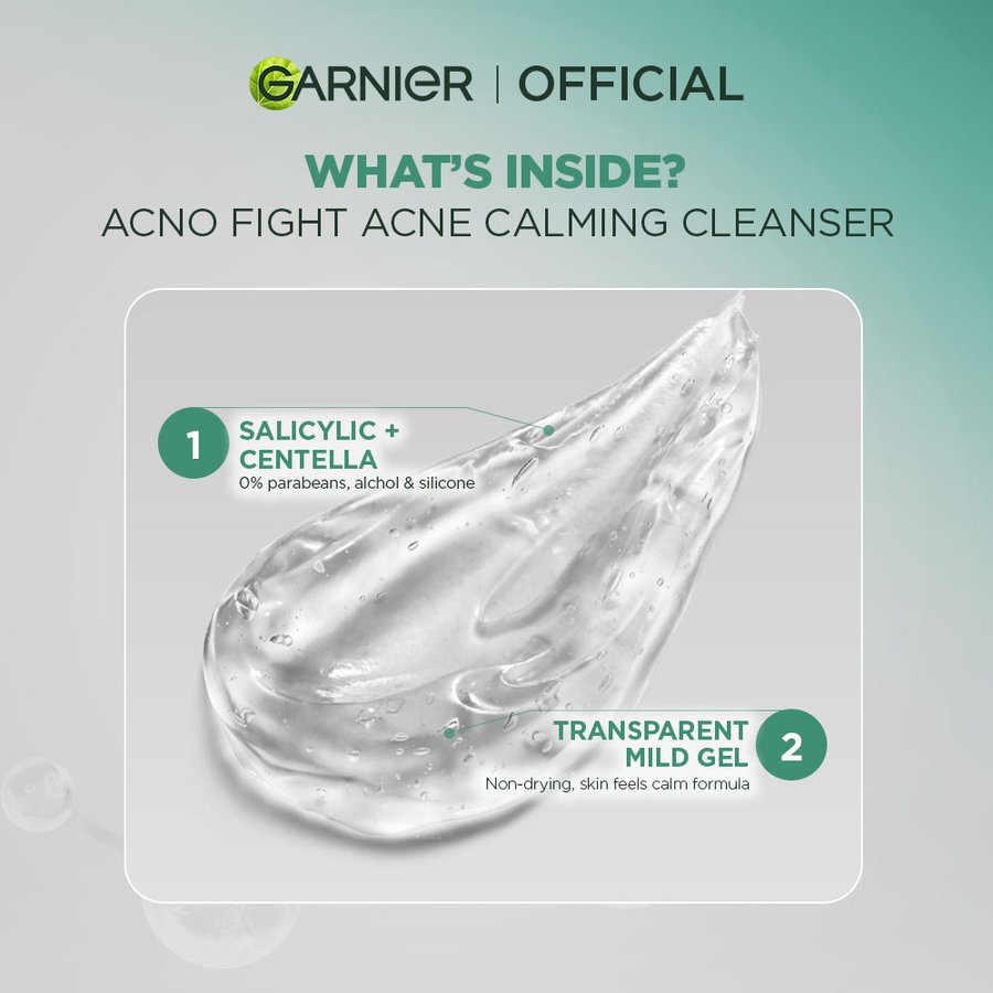 Garnier Men AcnoFight Acne Calming Gentle Gel Cleanser