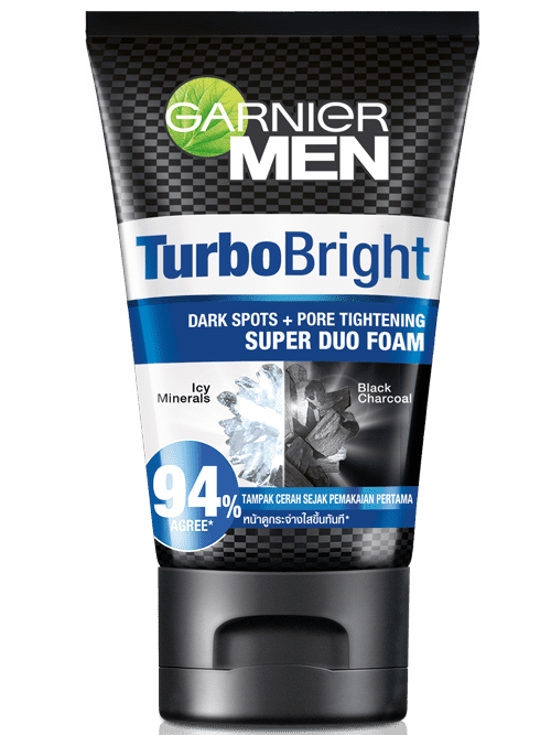 Garnier Men | TurboBright Super Duo Foam