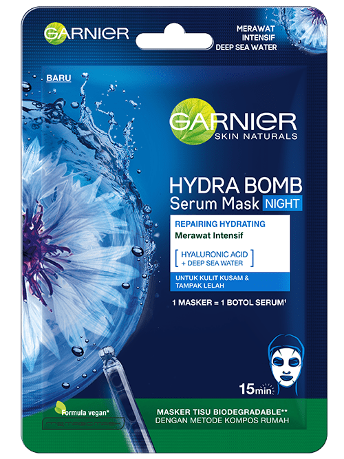 Garnier Serum Mask | Garnier Hydra Bomb Night Serum Mask