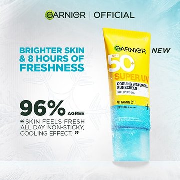 Garnier Super UV Cooling Water Gel Sunscreen